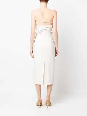 Jacquemus Tailored Strapless Dress