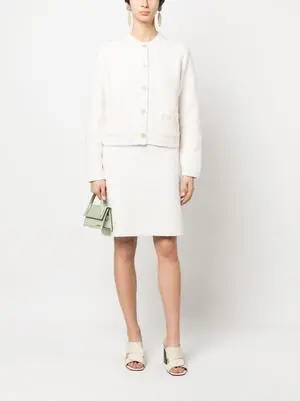 LANVIN High-waisted Straight Skirt
