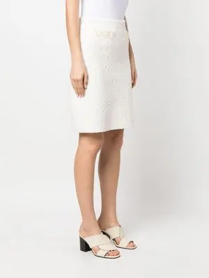 LANVIN High-waisted Straight Skirt