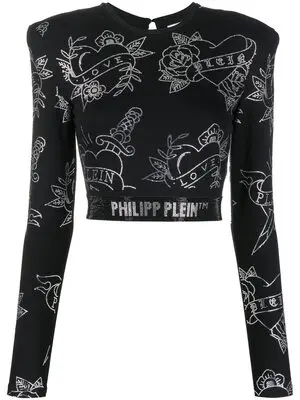 Philipp Plein Long Sleeve T-shirts For Women