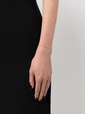 MARIA BLACK 14kt White Gold Diamond Mae Bracelet - Silver