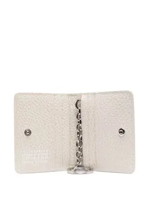 MAISON MARGIELA Four-stitch Leather Card Holder - Neutrals