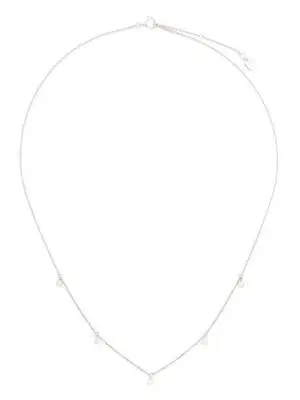 MARIA BLACK 14kt White Gold Moreno Diamond Necklace - Silver