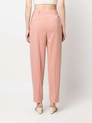Pinko High-waisted Tapered Trousers