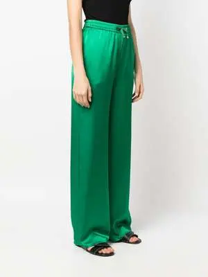Herno Drawstring-waist Straight-leg Trousers - Green