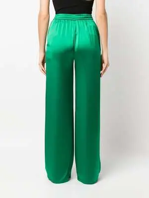 Herno Drawstring-waist Straight-leg Trousers - Green