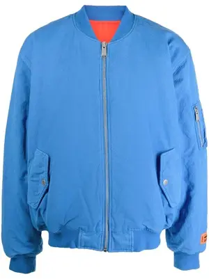Heron Preston Patch-detail Jacket - Blue