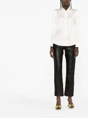 Dolce & Gabbana Long-sleeve Silk Shirt