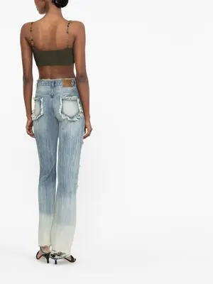 RUI Distressed Straight-leg Jeans