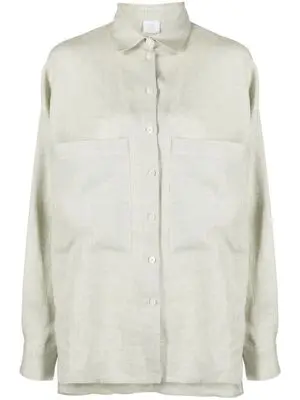 Eleventy Plain Linen Shirt