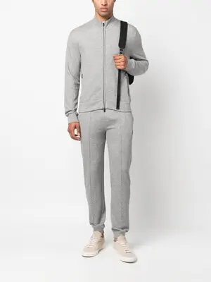 Corneliani Elastic-waist Straight-leg Track Pants
