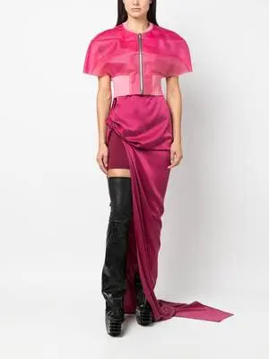Rick Owens Edfu Draped Gown - Purple