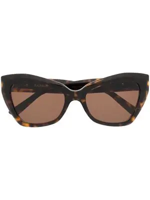 Balenciaga Butterfly Tinted Sunglasses - Brown