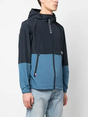 Tommy Hilfiger Panelled-design Hooded Jacket