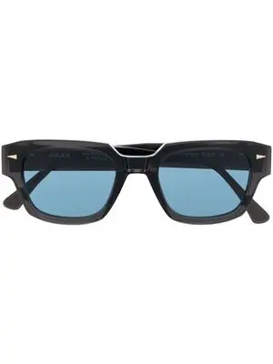 AHLEM Rivoli Square Frame Sunglasses - Black