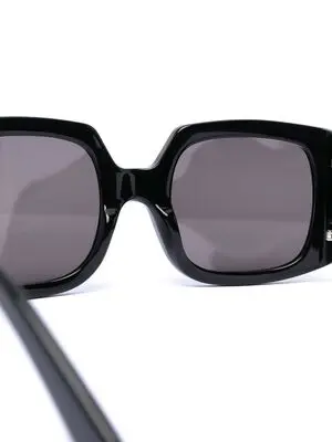 AMBUSH Fhonix Rectangle-frame Sunglasses