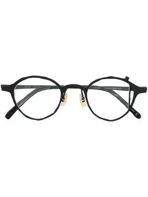 MASAHIROMARUYAMA Round Frame Eyeglasses - Black