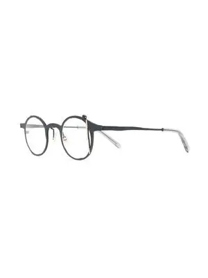 MASAHIROMARUYAMA Strap-detail Round Eyeglasses