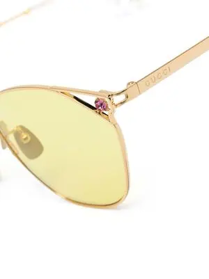 Gucci Round-frame Sunglasses