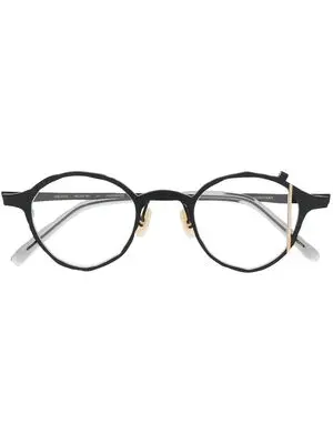 MASAHIROMARUYAMA Round Frame Eyeglasses - Black