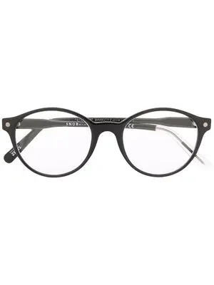 SNOB Cicinin Round-frame Eyeglasses - Black