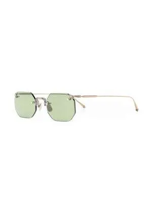 Matsuda Rimless Octagon Sunglasses