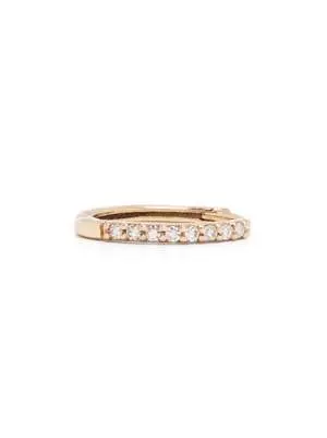 MARIA BLACK 14kt Yellow Lamarr 10 Huggie Earring
