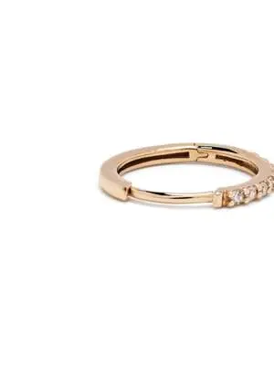 MARIA BLACK 14kt Yellow Lamarr 10 Huggie Earring