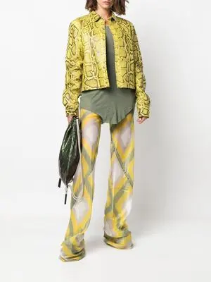 Rick Owens All-over Graphic-print Trousers