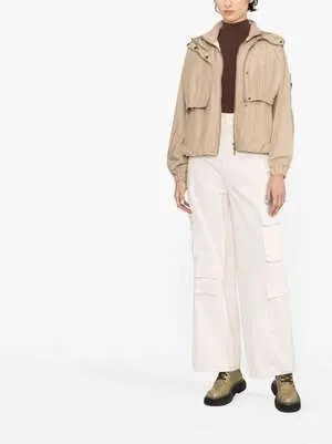 Brunello Cucinelli Layered Hooded Jacket