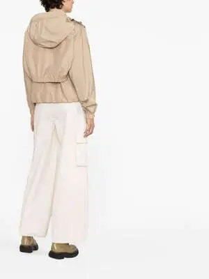 Brunello Cucinelli Layered Hooded Jacket