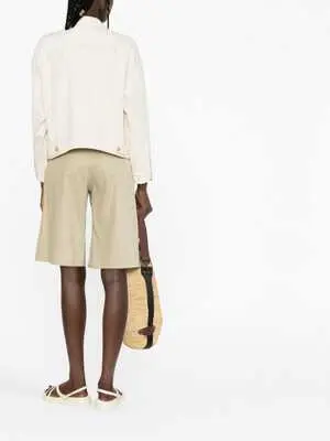 Brunello Cucinelli Button-fastening Denim Jacket - Neutrals