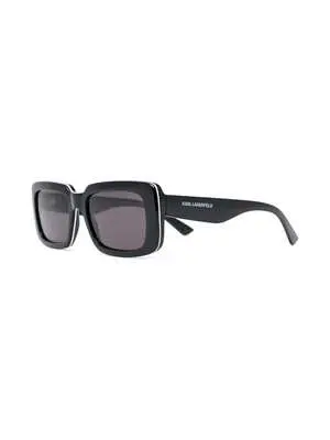 Karl Lagerfeld Tinted Square-frame Sunglasses