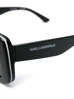 Karl Lagerfeld Tinted Square-frame Sunglasses