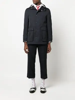 Thom Browne Hooded Parka Coat