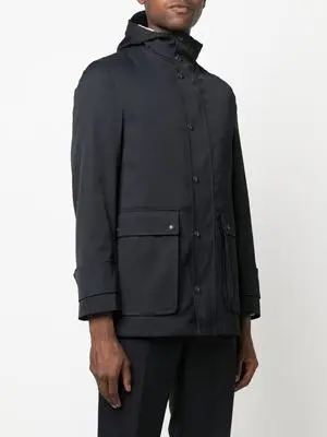 Thom Browne Hooded Parka Coat