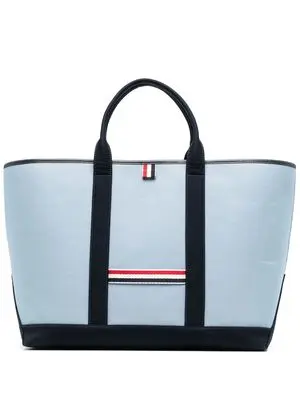 Thom Browne Medium Tool Tote - Blue
