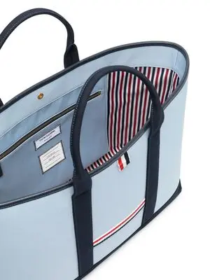 Thom Browne Medium Tool Tote - Blue