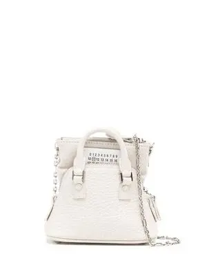 MAISON MARGIELA 5ac Classique Baby Bag - White