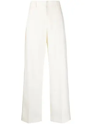 Palm Angels Side-stripe Trousers - White