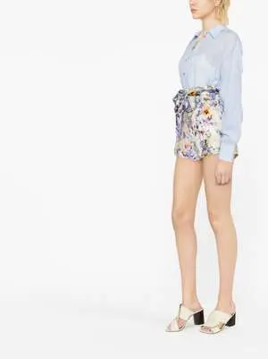 Zimmermann Tama Long-sleeve Ramie Shirt