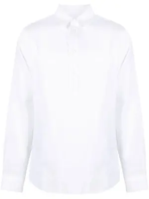 Orlebar Brown Long-sleeve Polo Shirt - White