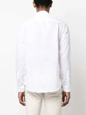 Orlebar Brown Long-sleeve Polo Shirt - White