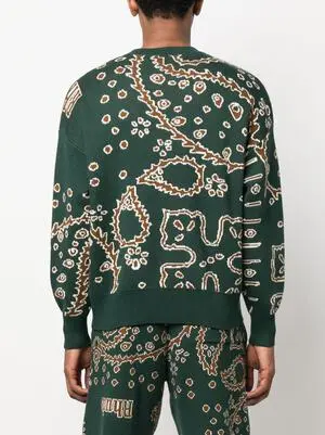 Rhude Intarsia-knit Jumper - Green
