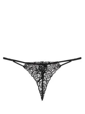 FLEUR DU MAL Fleur Guipure V-string