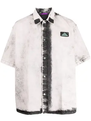 OAMC Bleach-effect Short-sleeve Shirt