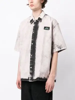 OAMC Bleach-effect Short-sleeve Shirt