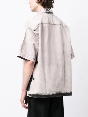 OAMC Bleach-effect Short-sleeve Shirt