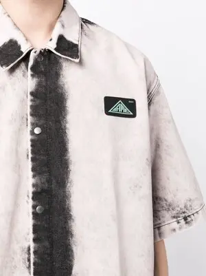 OAMC Bleach-effect Short-sleeve Shirt