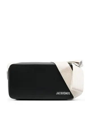 Jacquemus Le Cuerda Horizontal Messenger Bag - Black